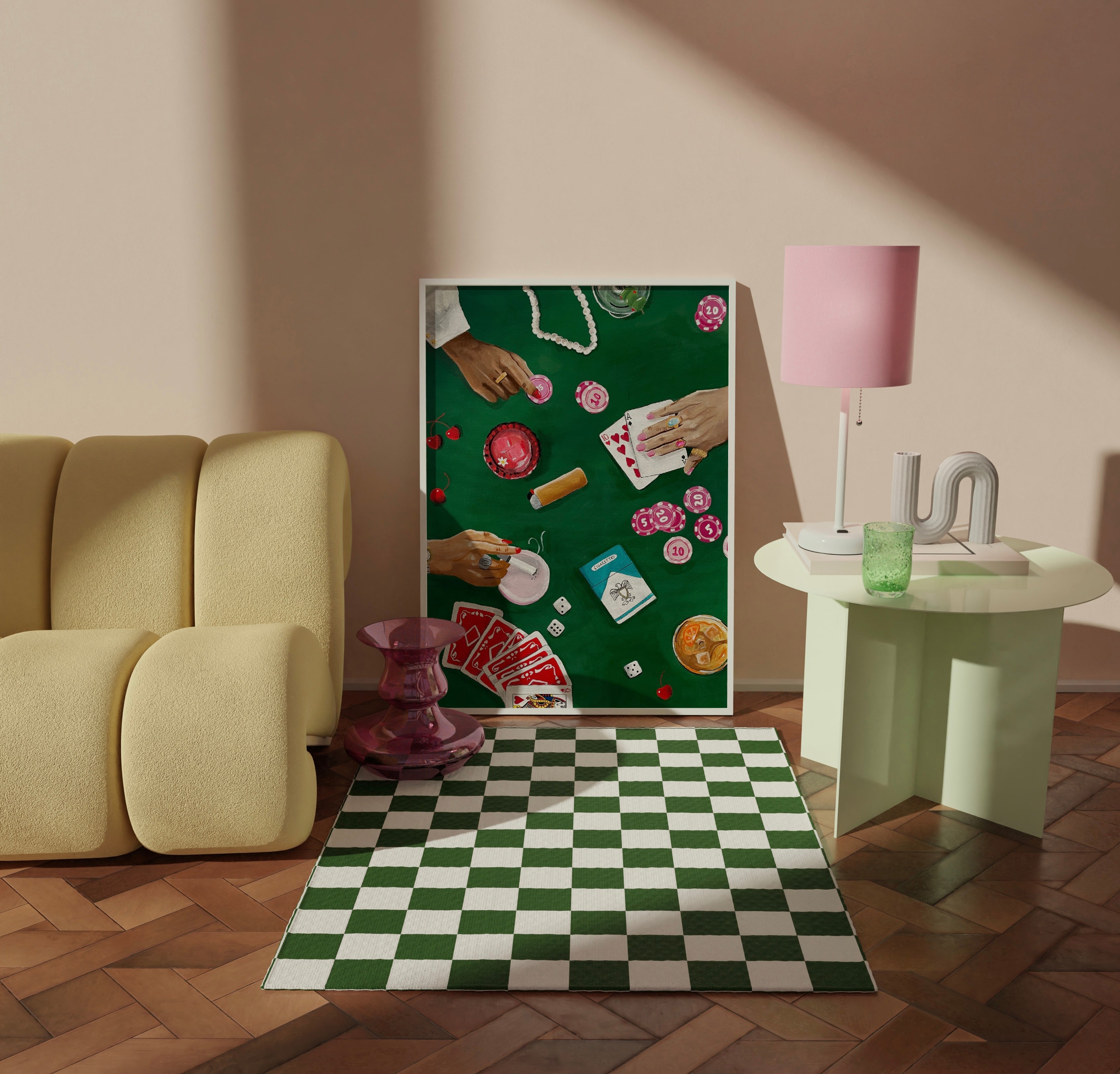 Women At The Poker Table - Print – TAYLER COOK ART