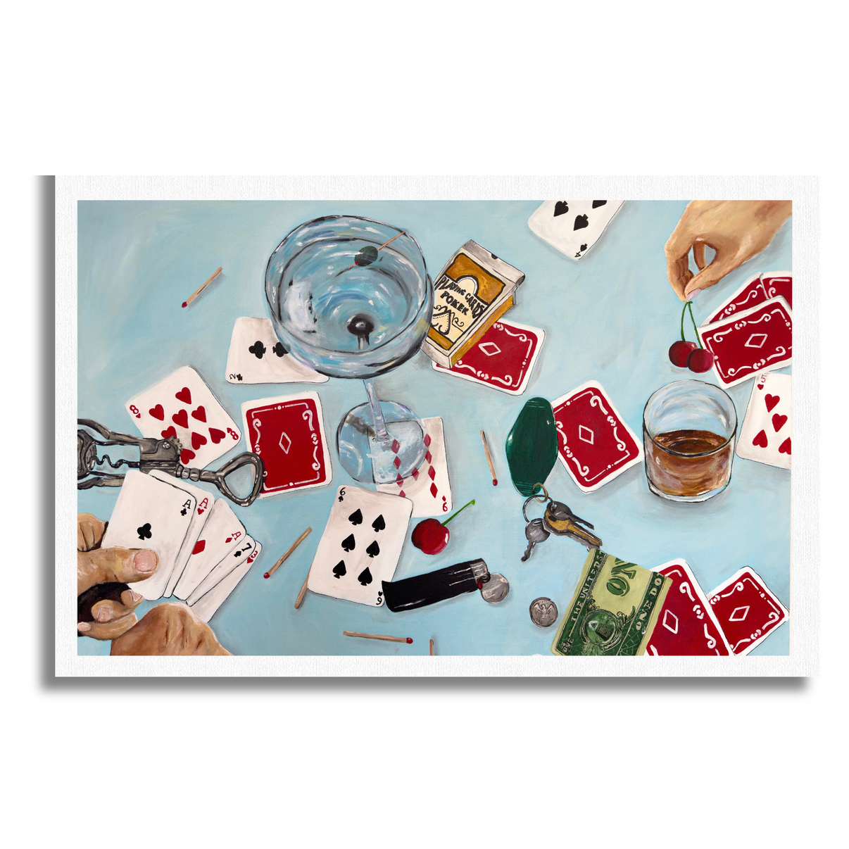 Luck Of The Draw - Print – TAYLER COOK ART